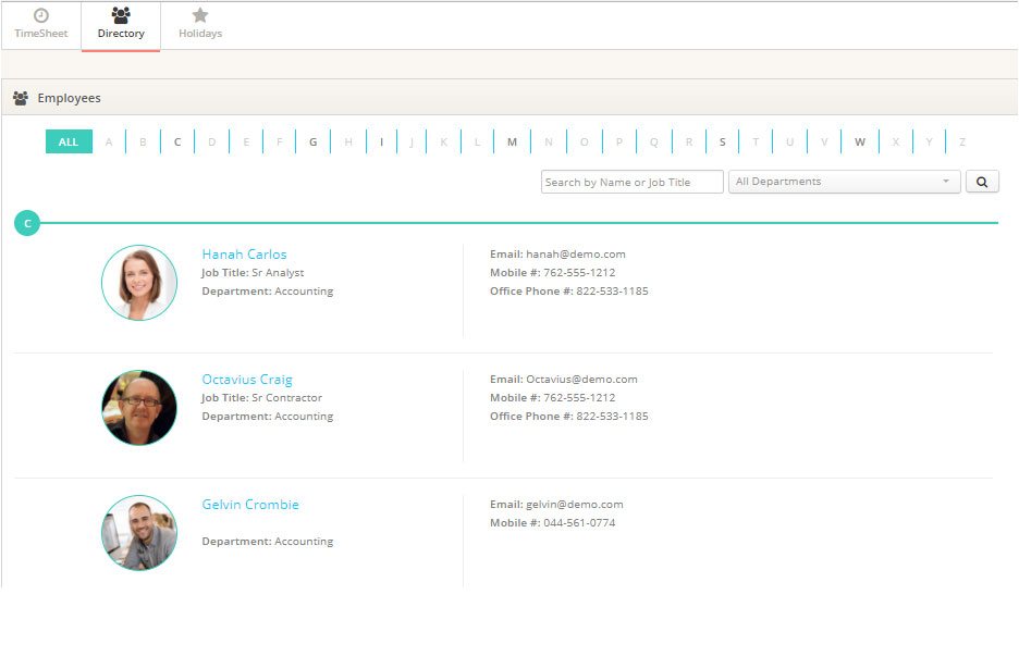 Employee Self Service software | PurelyTracking